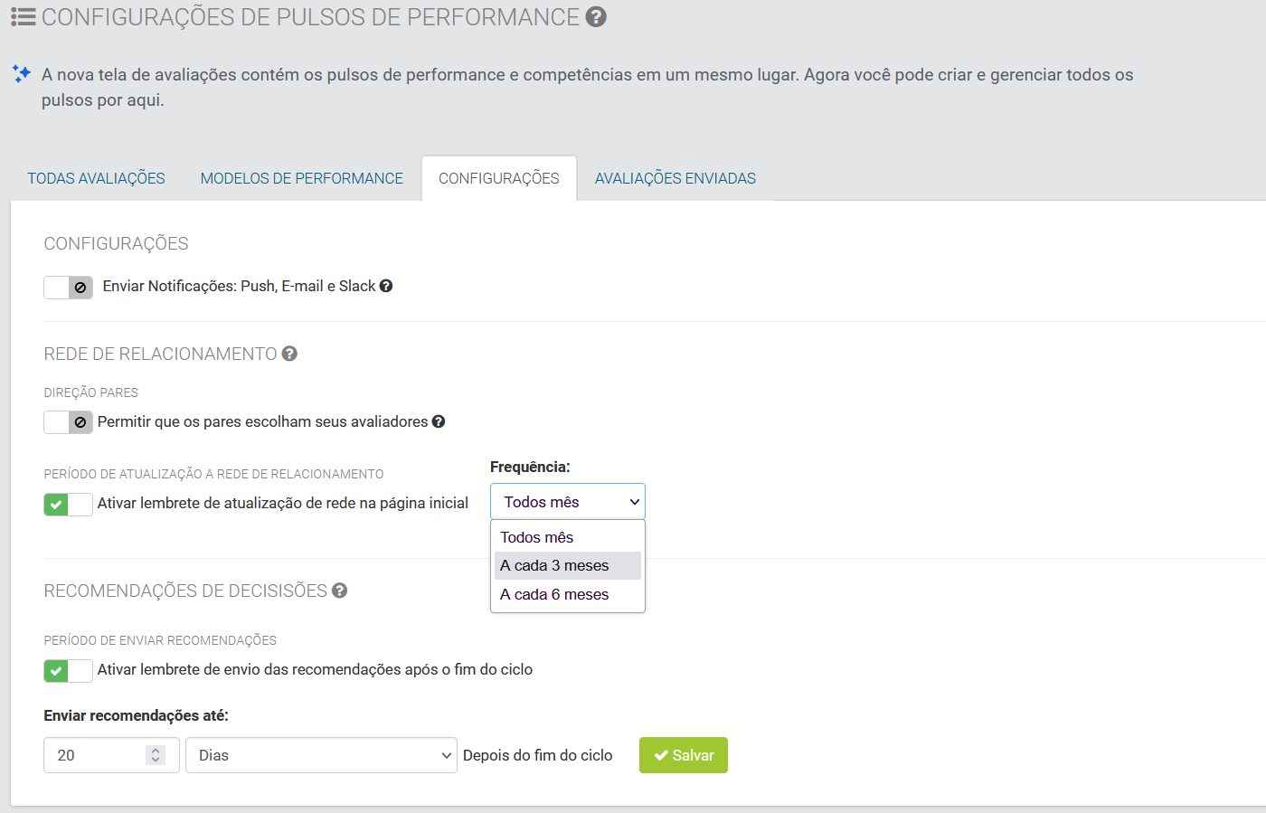 Módulo Avaliar: saiba como criar as avaliações e quais são as ...