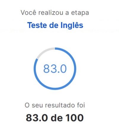 Teste de Inglês
