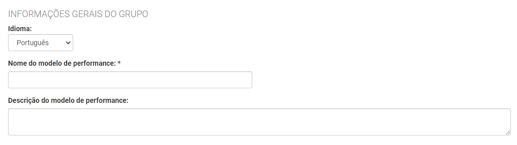 Qual é o objetivo dos modelos de Performance e como criá-los?