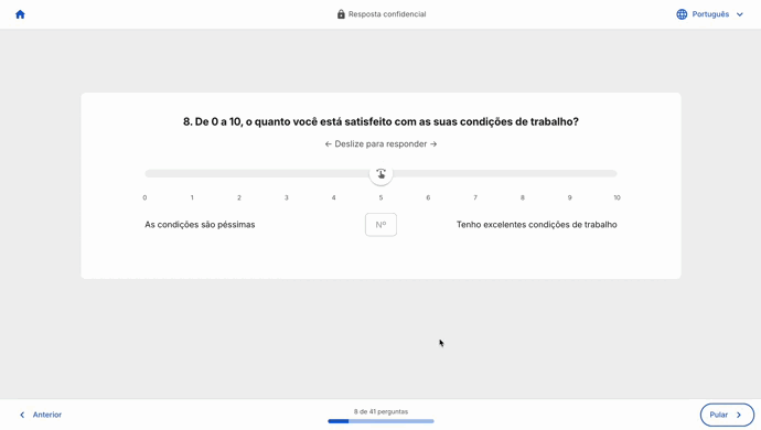 How to answer the survey via totem or shared computer?