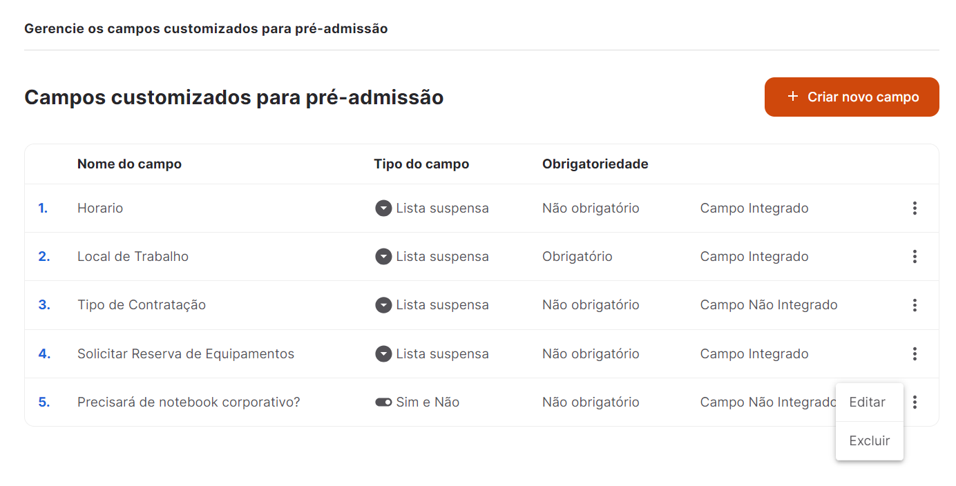 Campos customizados de admissão: o que são e como utilizá-los no admissão?